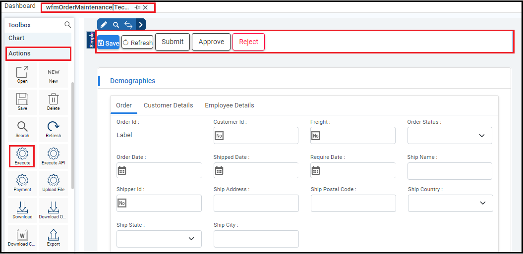 Configure a Button to Send a Message with the Twilio Connector